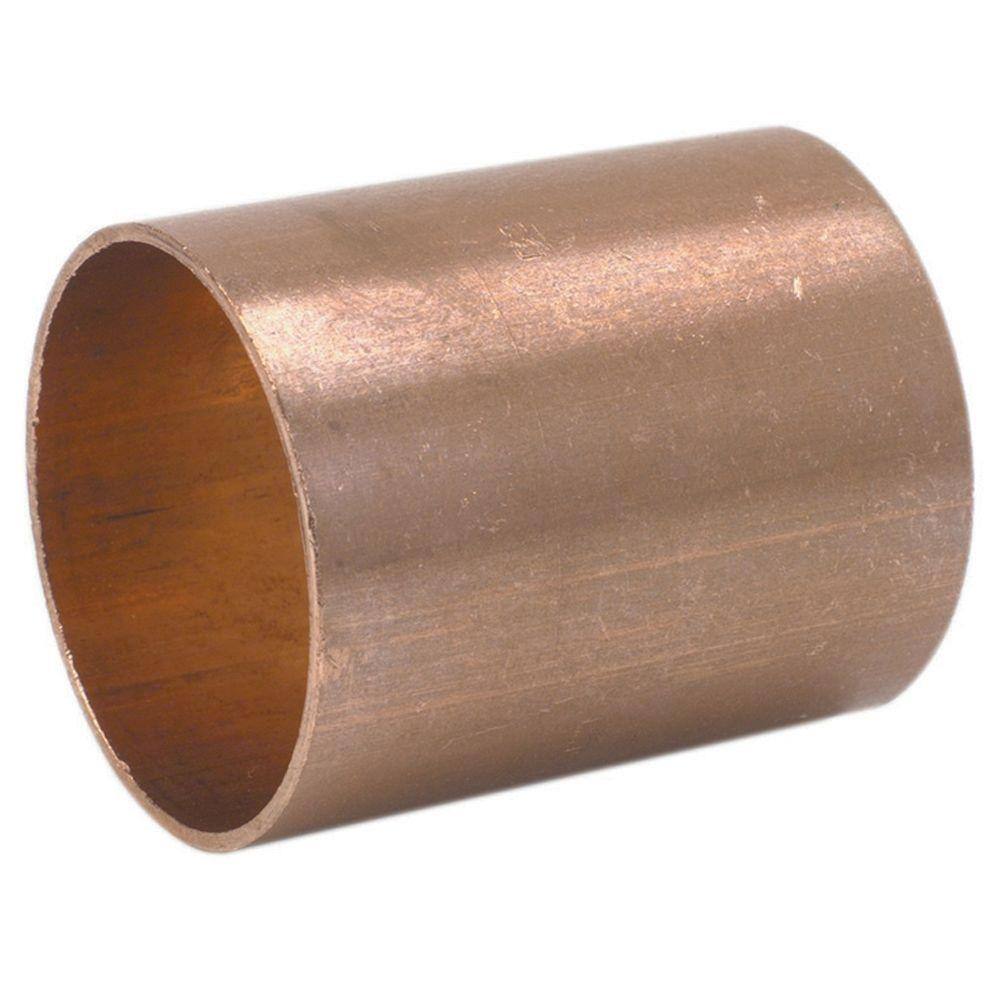 Mueller Streamline 2 in. Copper C x C Coupling W 61909 - The Home Depot