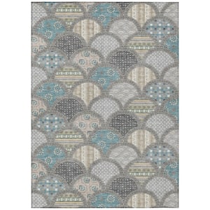 Addison Rugs Chantille Machine Washable Indoor/Outdoor Abstract ACN2863 ...
