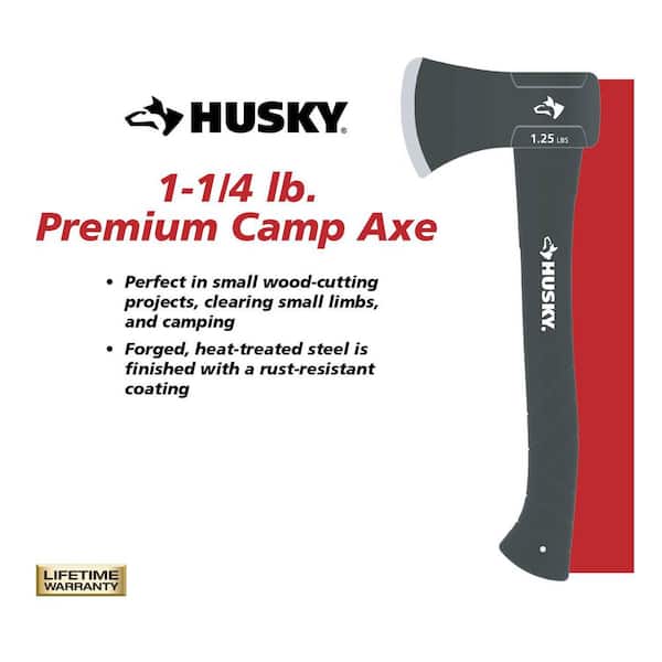 1-1/4 lb. Camp Axe with 14 in. Handle, 15 in. Lopper, 5 Gallon Bucket ...