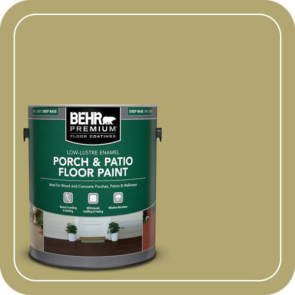 BEHR PREMIUM 1 gal. #PPU9-05 Natchez Moss Low-Lustre Enamel Interior ...