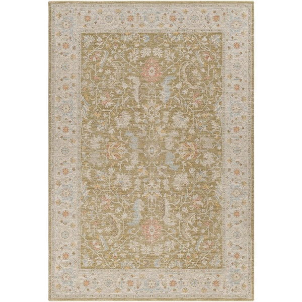 Livabliss Avant Garde Gray Traditional 12 ft. x 15 ft. Indoor Area Rug ...