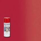 Rust-Oleum Stops Rust 11 oz. Metallic Apple Red Protective Spray Paint ...