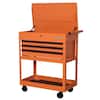 International 33 in. 4-Drawer Mechanics Orange Tool Cart INT33CART4ORG ...