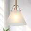 Uolfin Modern Mini Pendant Light, 1-Light Gold Kitchen Island Pendant ...