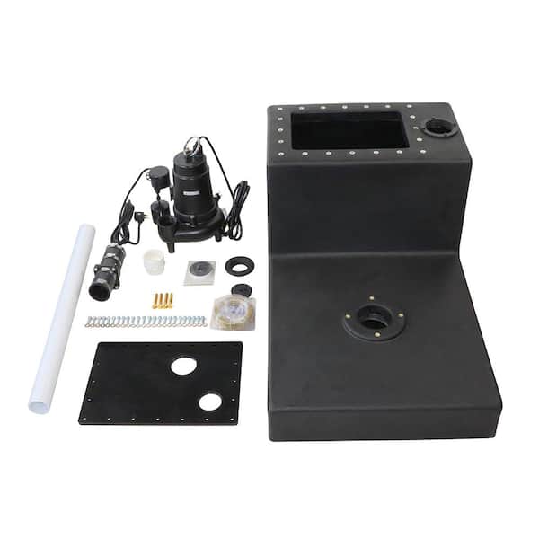 Upflush Toilet Or A Sewage Ejector System