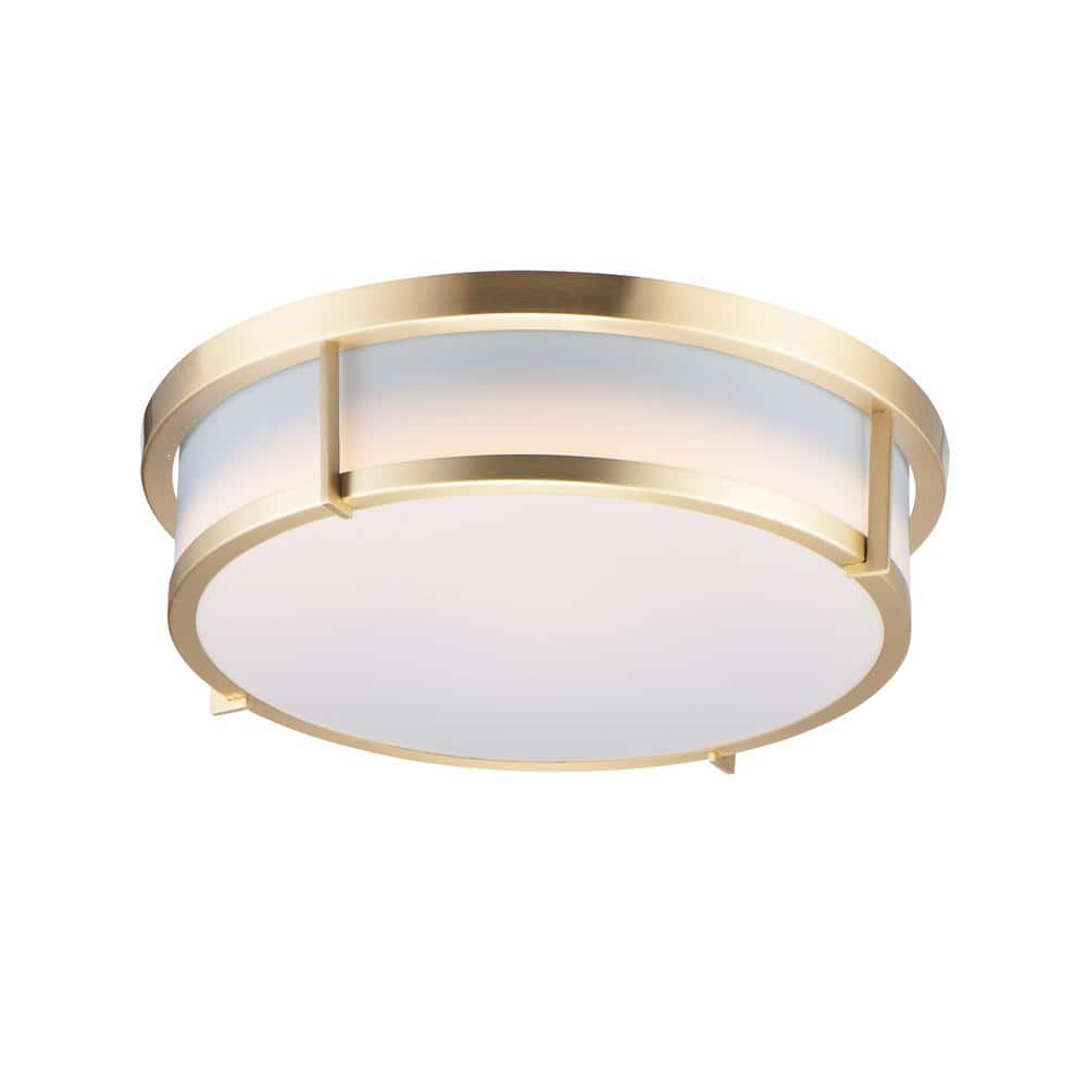 Maxim Lighting Rogue 17 in. LED Light Bulb Included Flush Mount ...