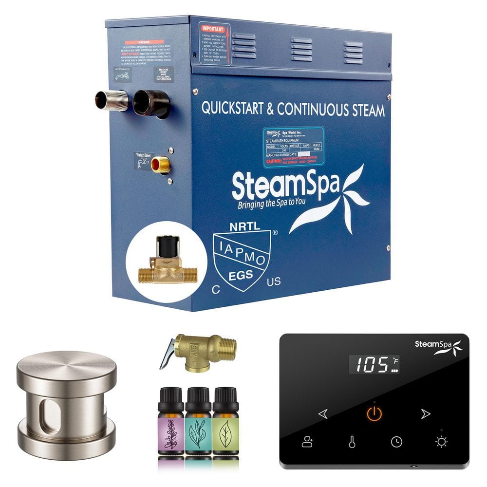 Have a question about SteamSpa Oasis Series 4500-Watt Steam Generator with Continuous Steam ...