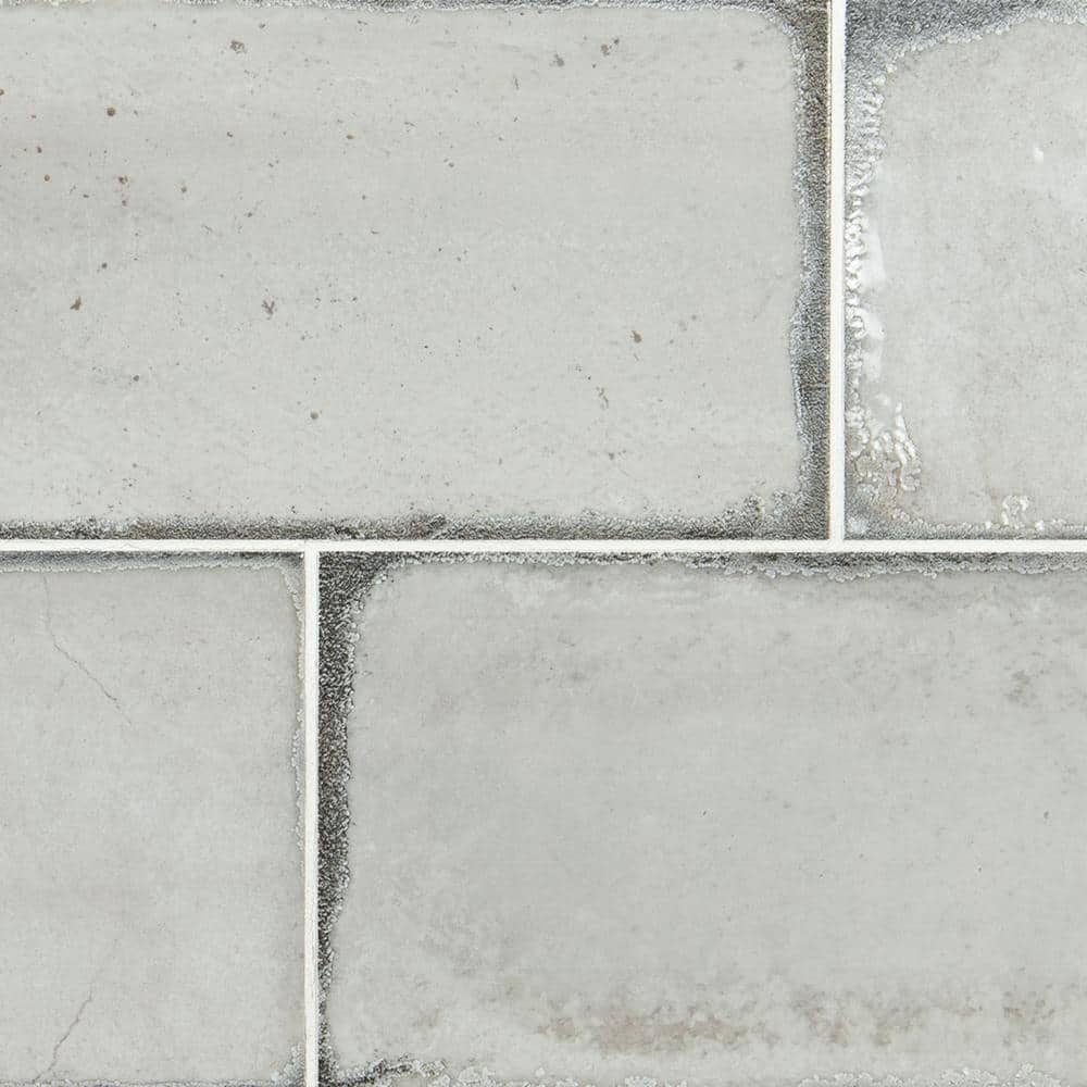 MSI 6 in. x 12 in. Rectangle Arterra Fossil Snow Matte Porcelain Paver ...