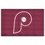 FANMATS Philadelphia Phillies Maroon 2 ft. x 2 ft. Round Area Rug 2175 ...