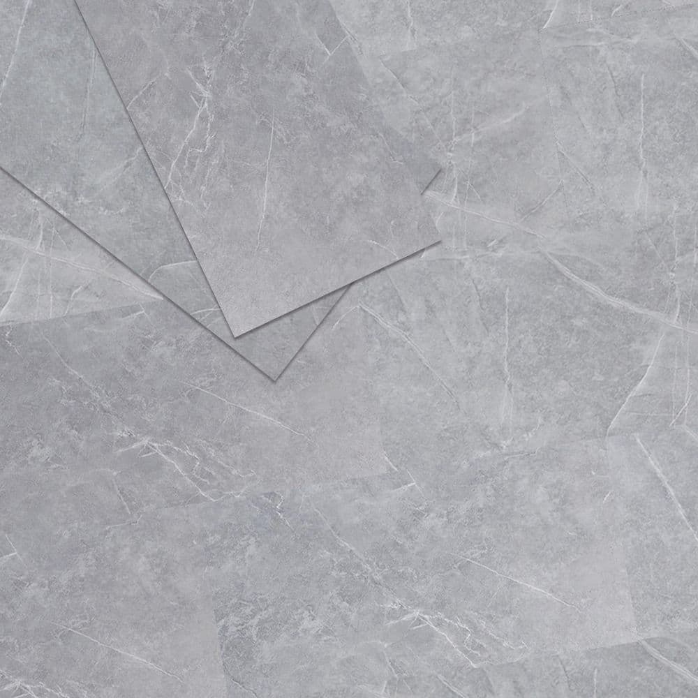 Jeedeson 6 MIL x 12 in. W x 24 in. L Peel and Stick Flooring Tile ...