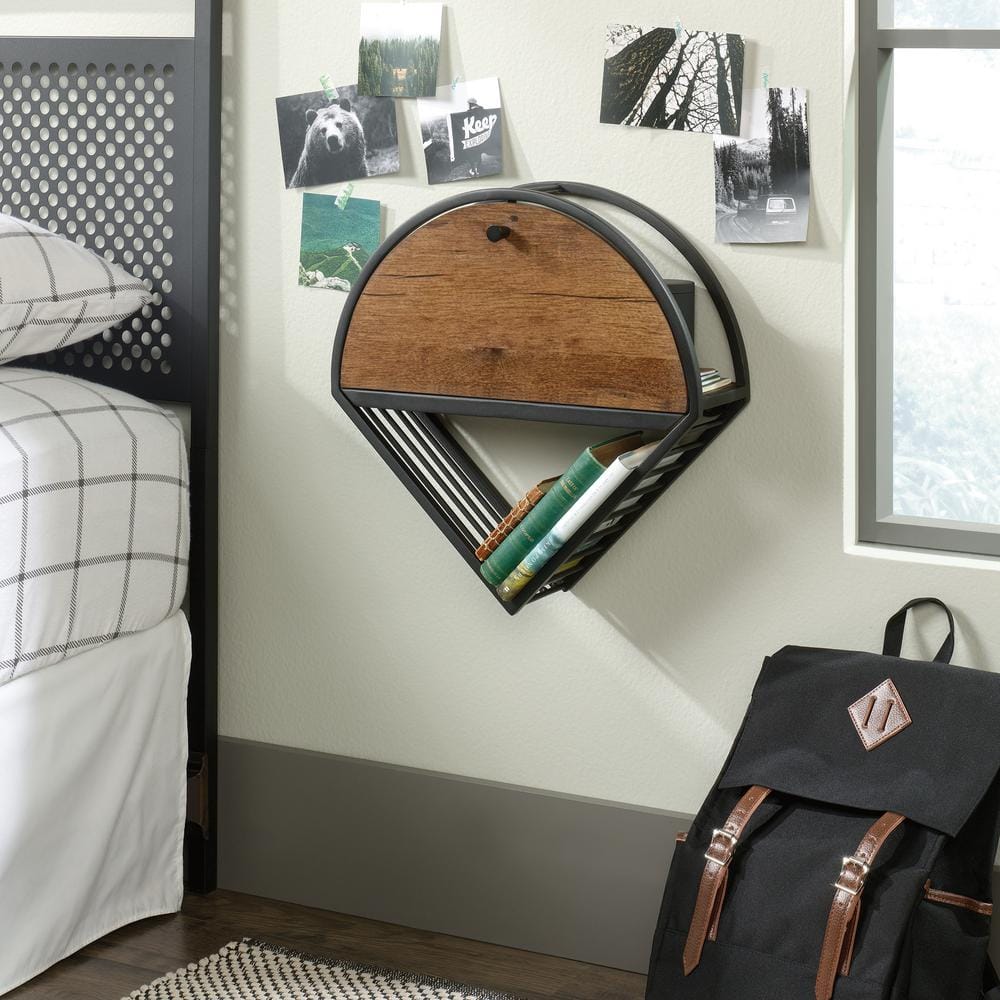 SAUDER Boulevard Cafe Vintage Oak Hanging Night Stand 423279 - The Home ...