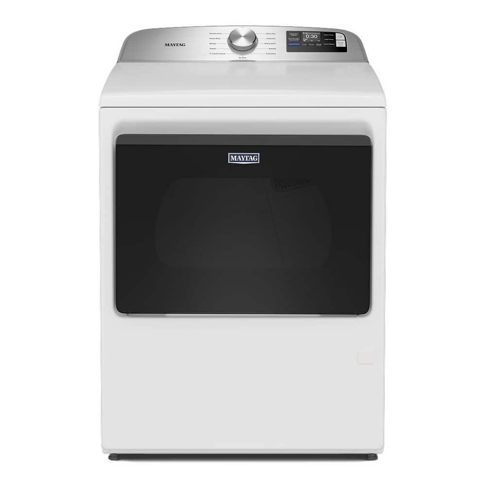 Maytag 7.4 cu. ft. vented Top Load Electric Dryer in White with Extra ...