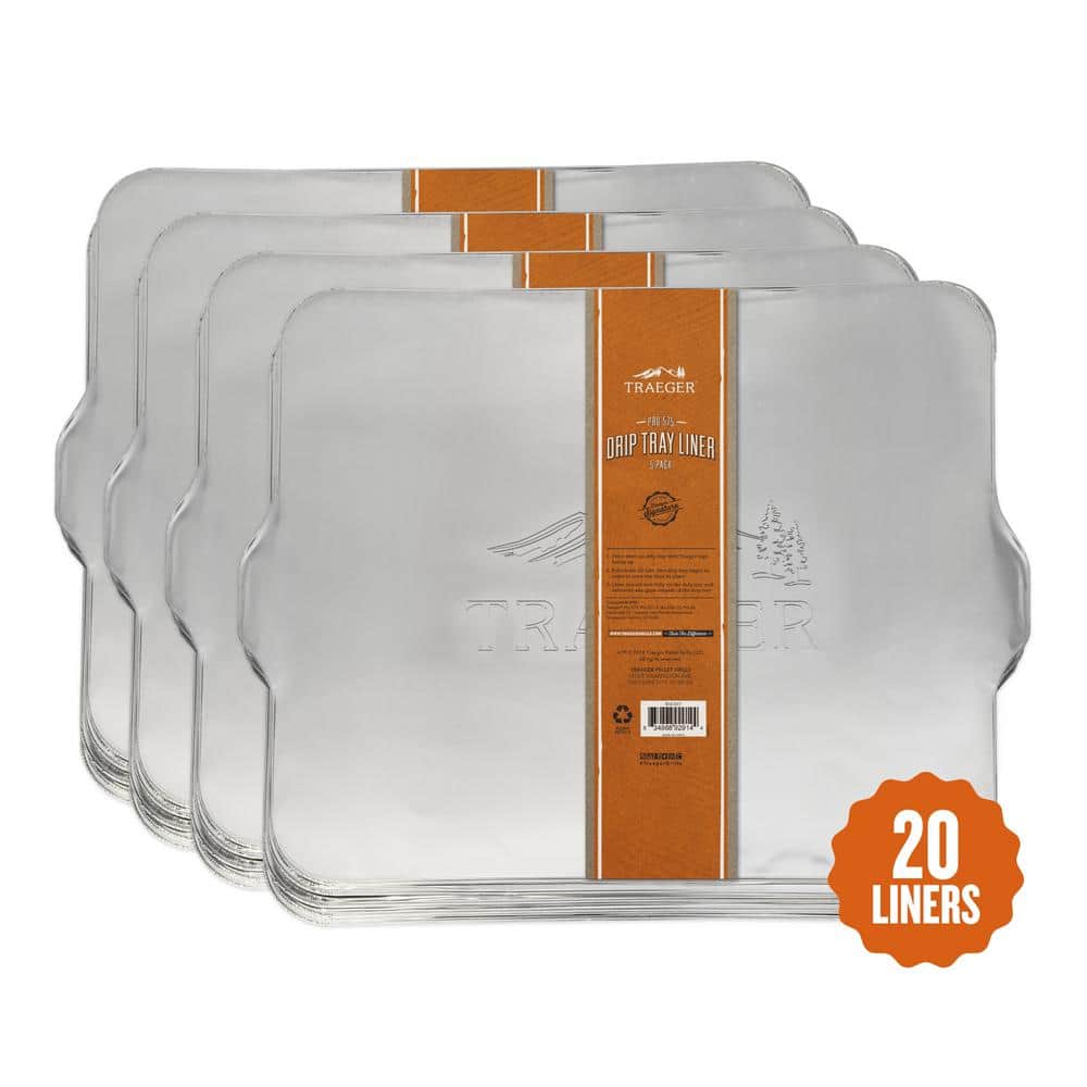 Traeger Drip Tray Liner for Traeger Pro 575/22 Series (20-Pack) HD0017 ...