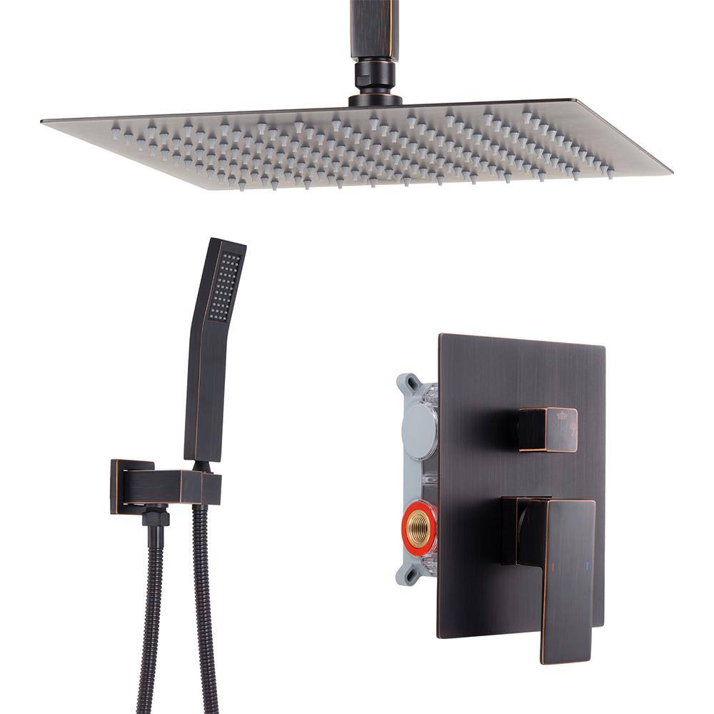 Have a question about GIVING TREE Single-Handle 2-Spray 16 in. Square ...