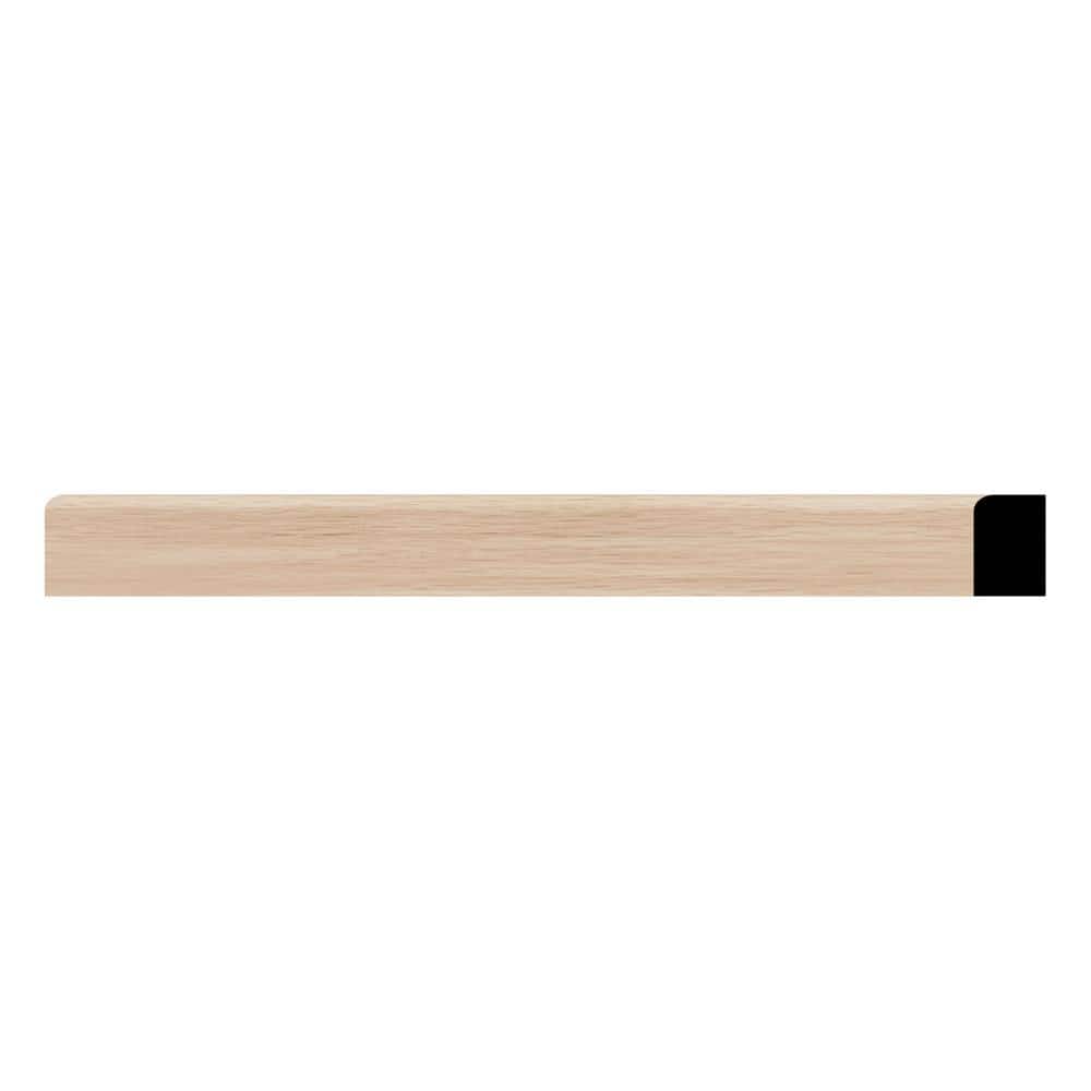Ekena Millwork WM52 0.44 in. D x 0.75 in. W x 96 in. L Wood (Red Oak ...