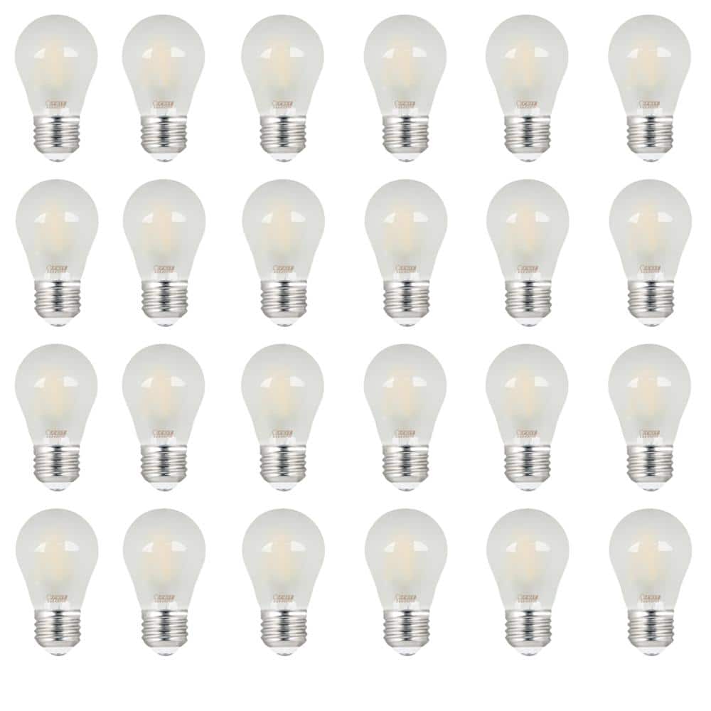 Feit Electric 40-Watt Equivalent A15 Dimmable Filament Frosted Glass ...