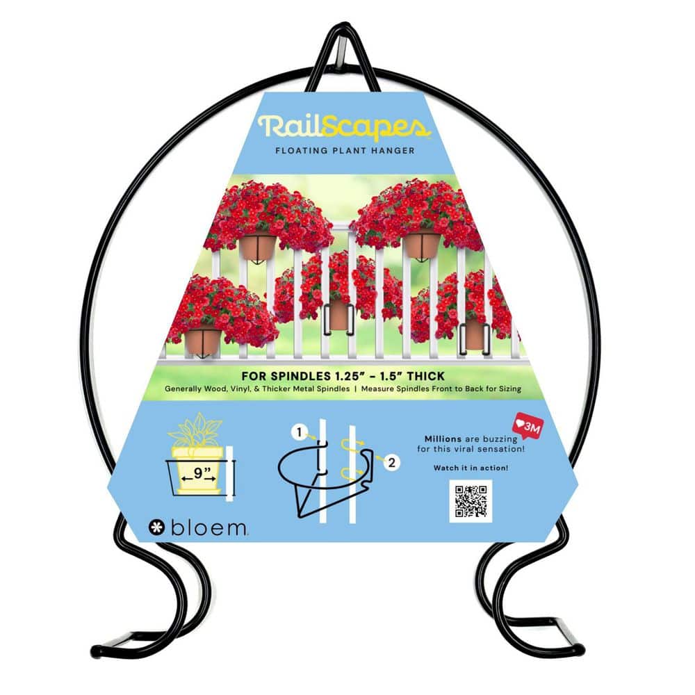 Bloem Railscapes Vertical Gardening Plant Clip for Thick Spindles RST1 ...