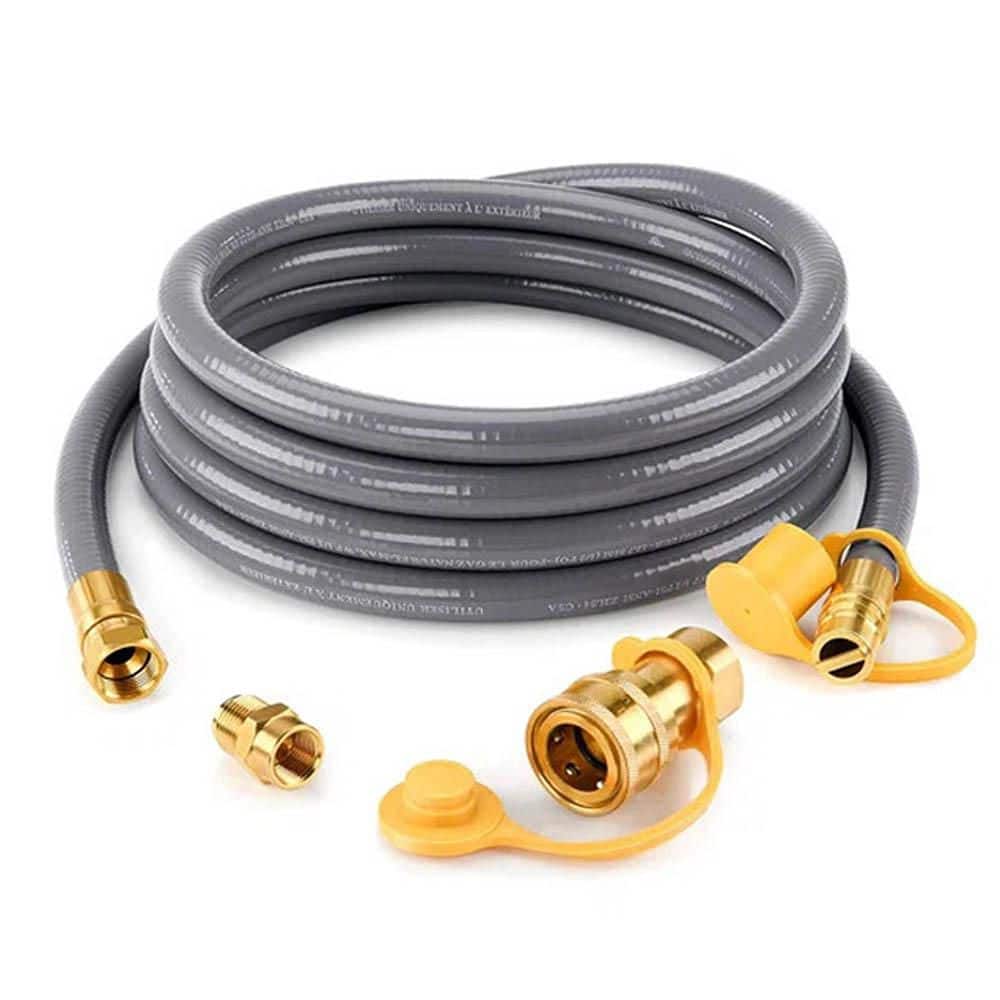 Kinger Home 10 ft. 3/4 in. Universal Propane Quick-Connect Conversion ...