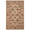 SAFAVIEH Classic Ivory/Ivory 8 ft. x 10 ft. Border Area Rug CL758A-8 ...