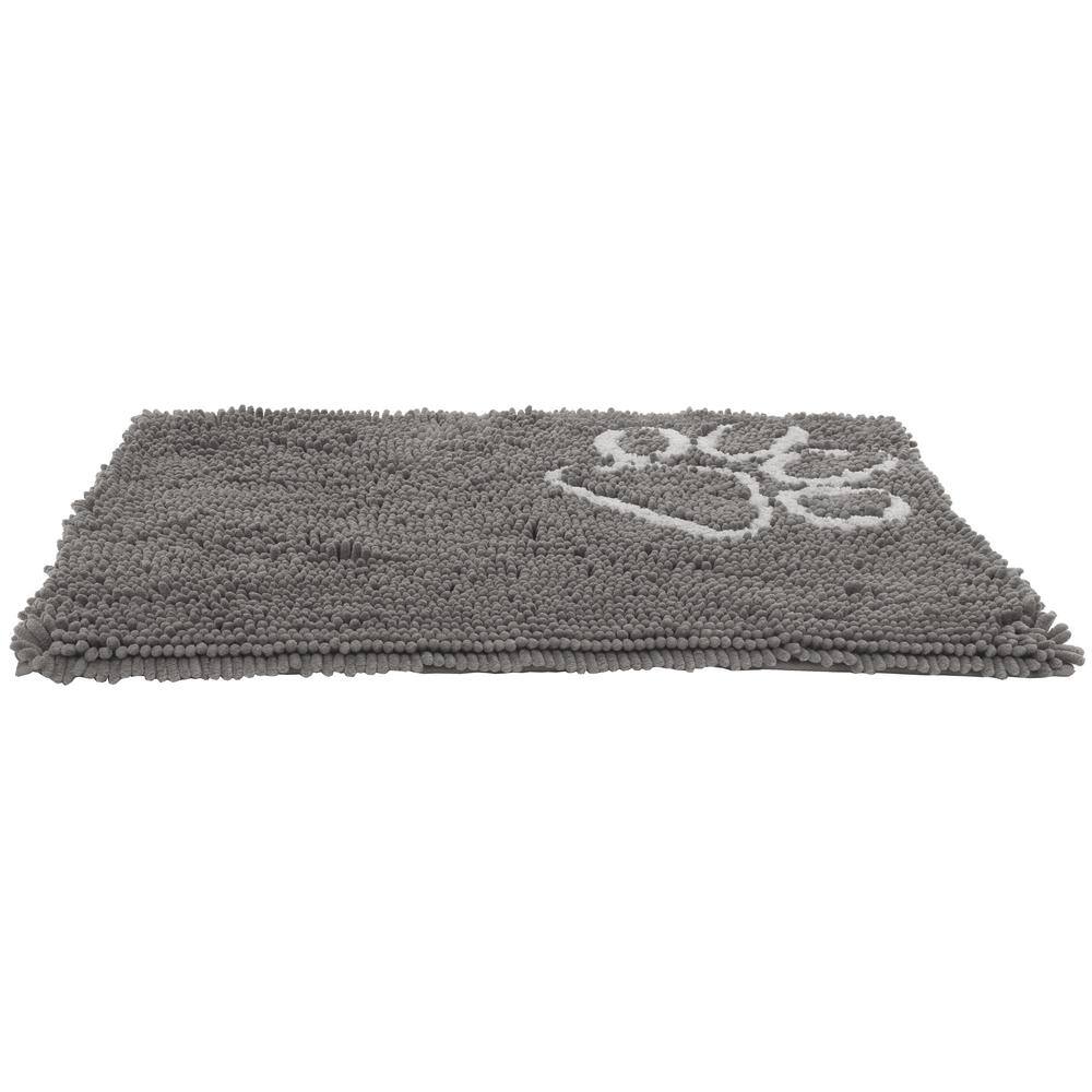 PET LIFE 1 Size Grey Fuzzy Quick-Drying Anti-Skid and Machine Washable ...
