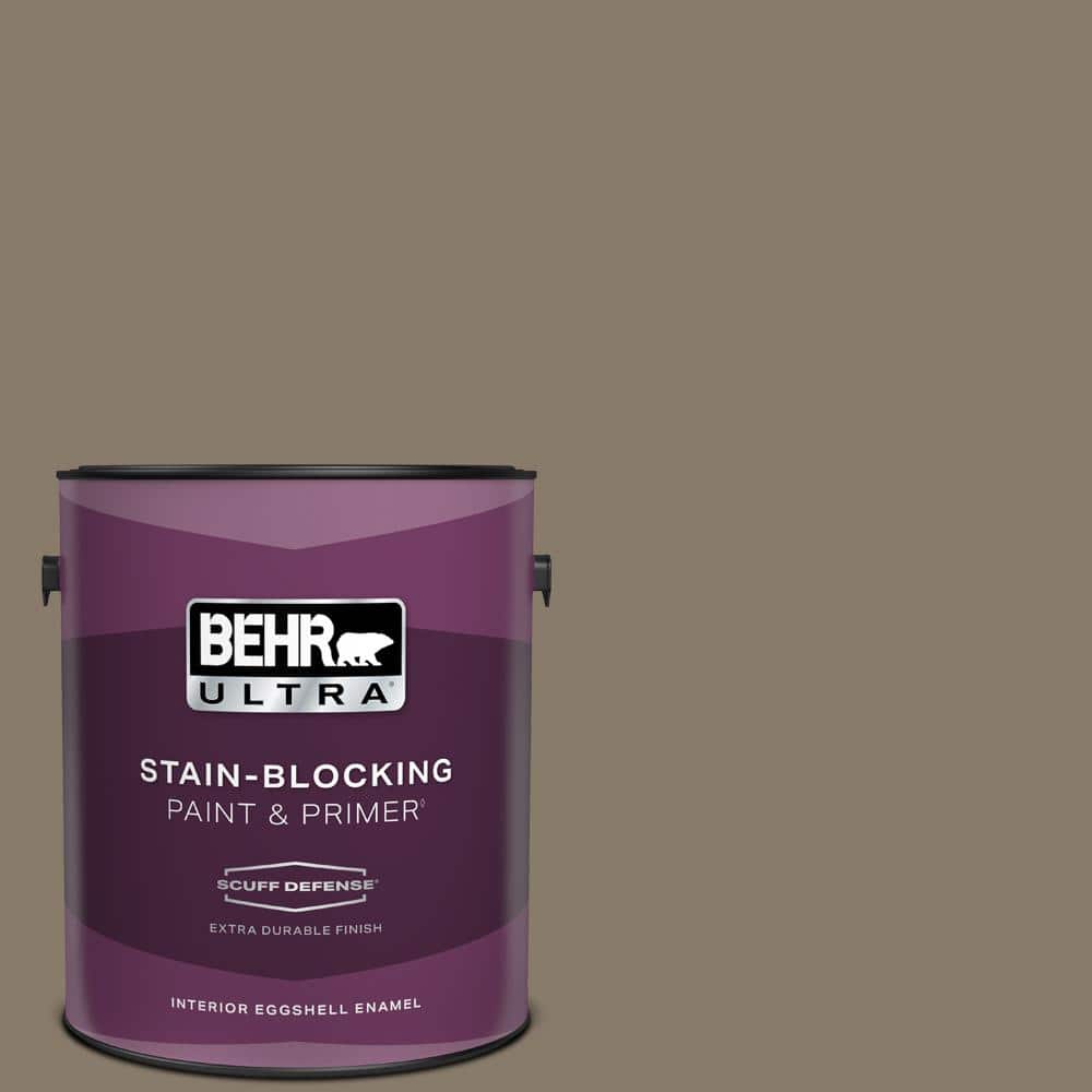BEHR ULTRA 1 gal. #PPU7-24 Native Soil Extra Durable Eggshell Enamel ...