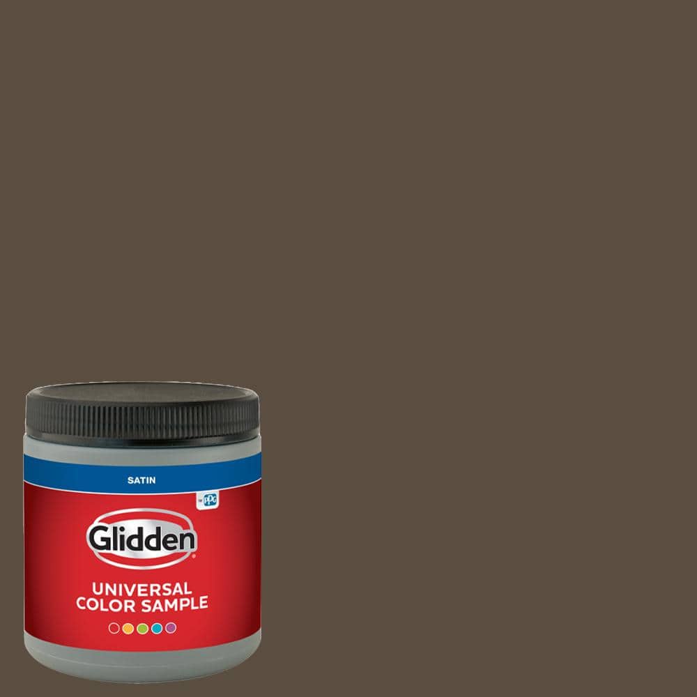 Glidden 8 oz. PPG1023-7 Afternoon Tea Satin Interior Paint Sample ...