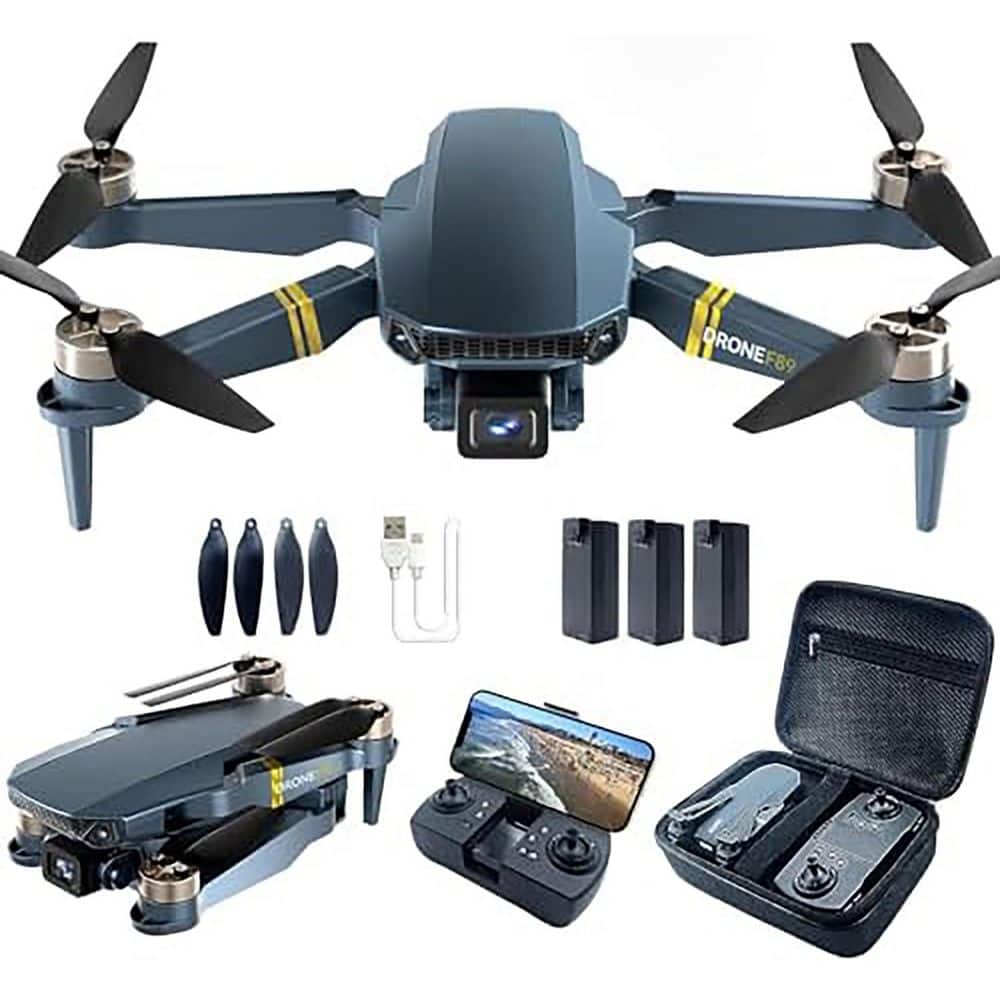 Ahfiwaso Foldable Drone with 4K HD Camera 2650ft Long Range 60min ...