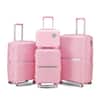Luggage Expandable Suitcase PP 4 Piece Set with 14in 20in 24in 28in LUG ...