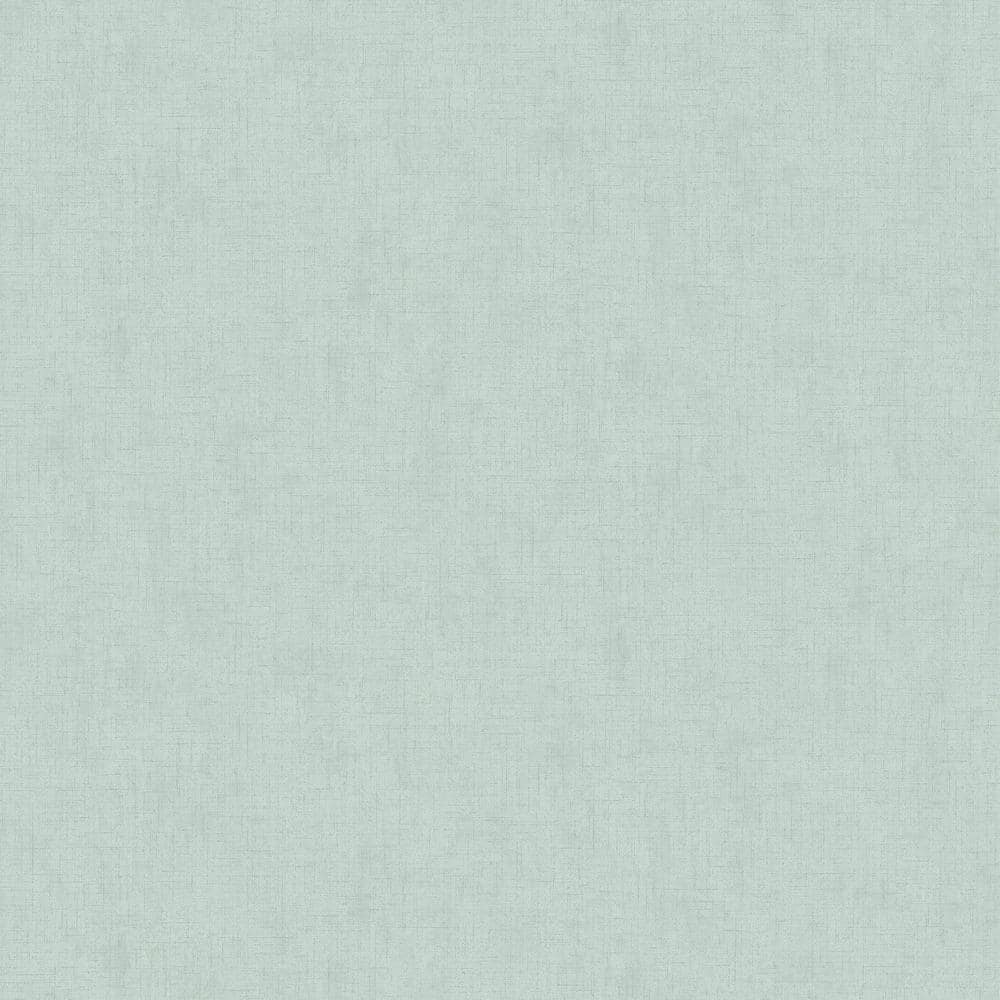 Laura Ashley Laura Ashley Plain Duck Egg Wallpaper 121092 - The Home Depot