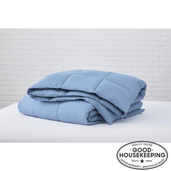 StyleWell Washed Denim Microfiber Full/Queen Comforter M95DAC1FQ-WDN ...