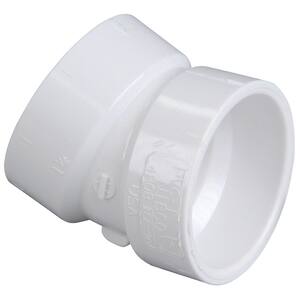 NIBCO 2 in. PVC DWV 45-Degree Hub x Hub Elbow-C4806HD2 - The Home Depot