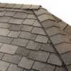 GAF Timbertex Castlewood Gray Double-Layer Hip and Ridge Cap Roofing ...