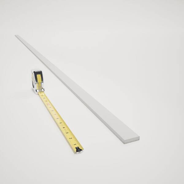 Royal Mouldings Craftsman 9971 3/8 in. x 1-1/2 in. x 96 in. PVC Flat ...