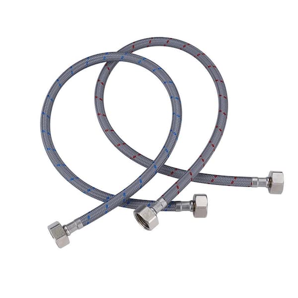 ARCORA 1/2 in. FIP x 24 in. Faucet Supply Lines AR43008-24 - The Home Depot