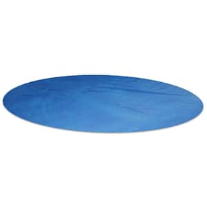 MIDWEST CANVAS Midwest Solar Cover 21 ft. Round Blue Above Ground Pool ...