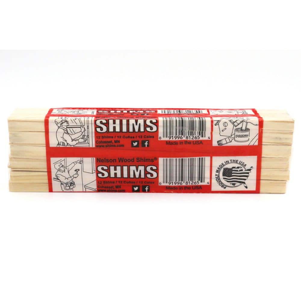 Nelson Wood Shims 8 in. W Homeowner Wood Shims 10011703 - The Home Depot