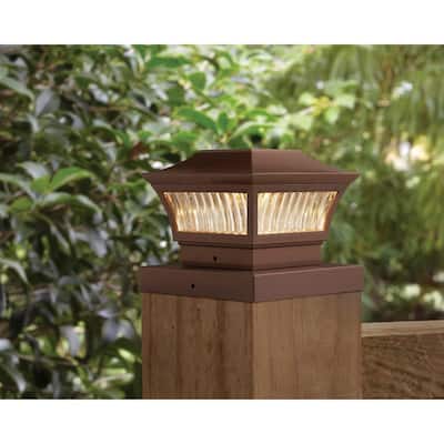 6x6 - Deck Post Lights - Deck Lighting - The Home Depot