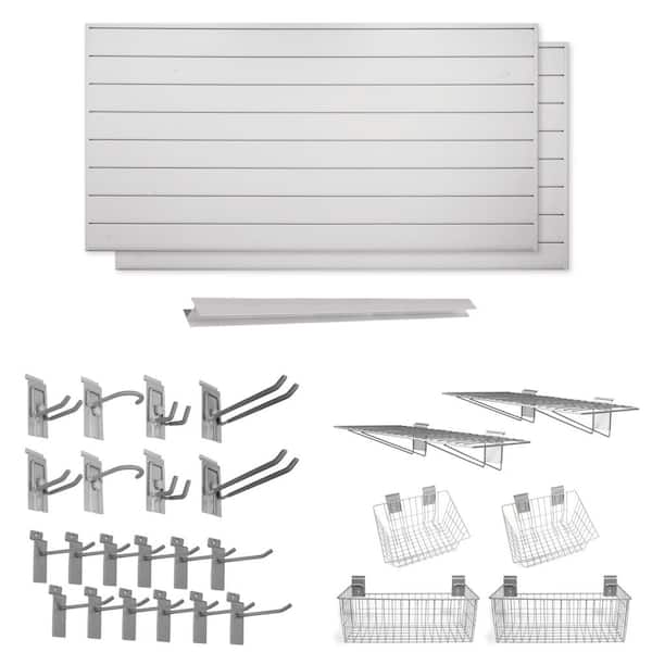 Have a question about CROWNWALL 48 in. H x 96 in. W Super Bundle PVC ...