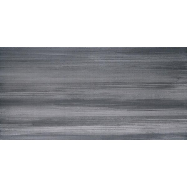 Reviews for MSI Water Color Graphite 12 in. x 24 in. Matte Porcelain ...