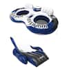 Intex Inflatable Floating Pool Recliner and 2 Person Tube with Cooler ...