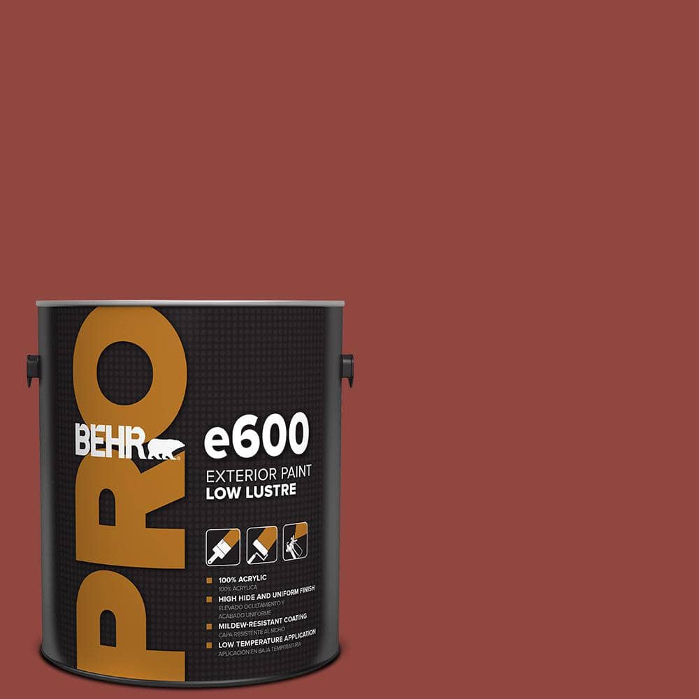 BEHR PRO 1 gal. #180D-7 Roasted Pepper Low Luster Exterior Paint ...