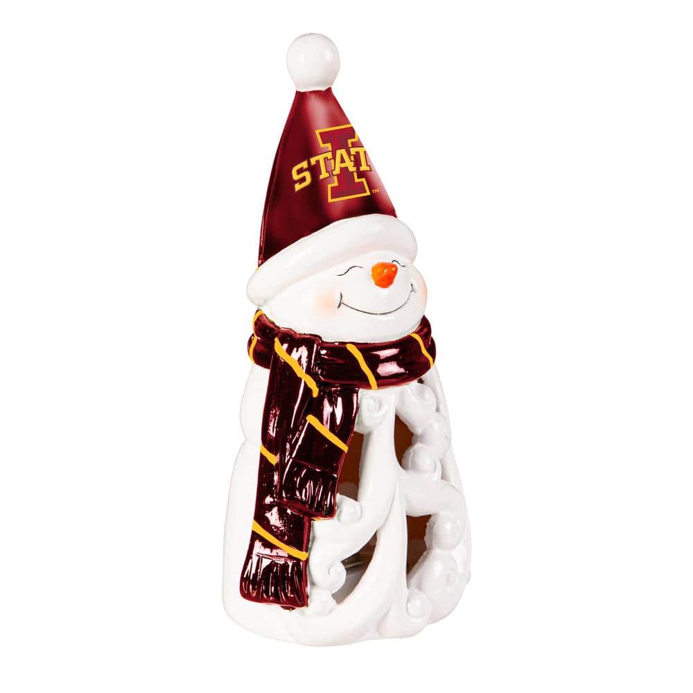 Team Sports America Iowa State University Snowman LED Christmas Garden ...