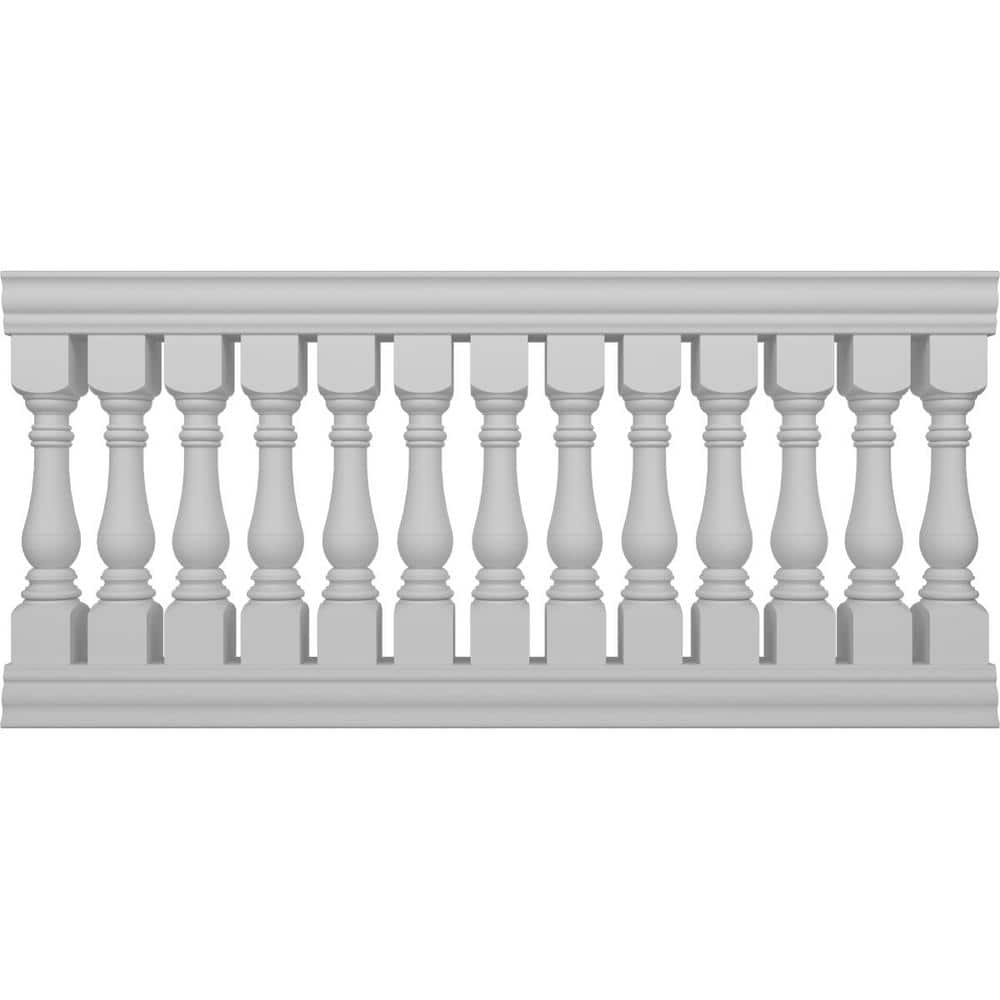 Ekena Millwork Fiberthane Bradford Balustrade 84 in. L x 42 in. H ...