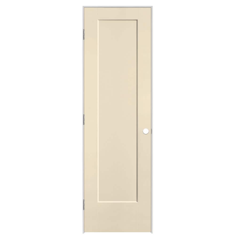 Masonite 24 in. x 80 in. 1-Panel Lincoln Park Right-Hand Hollow Core ...