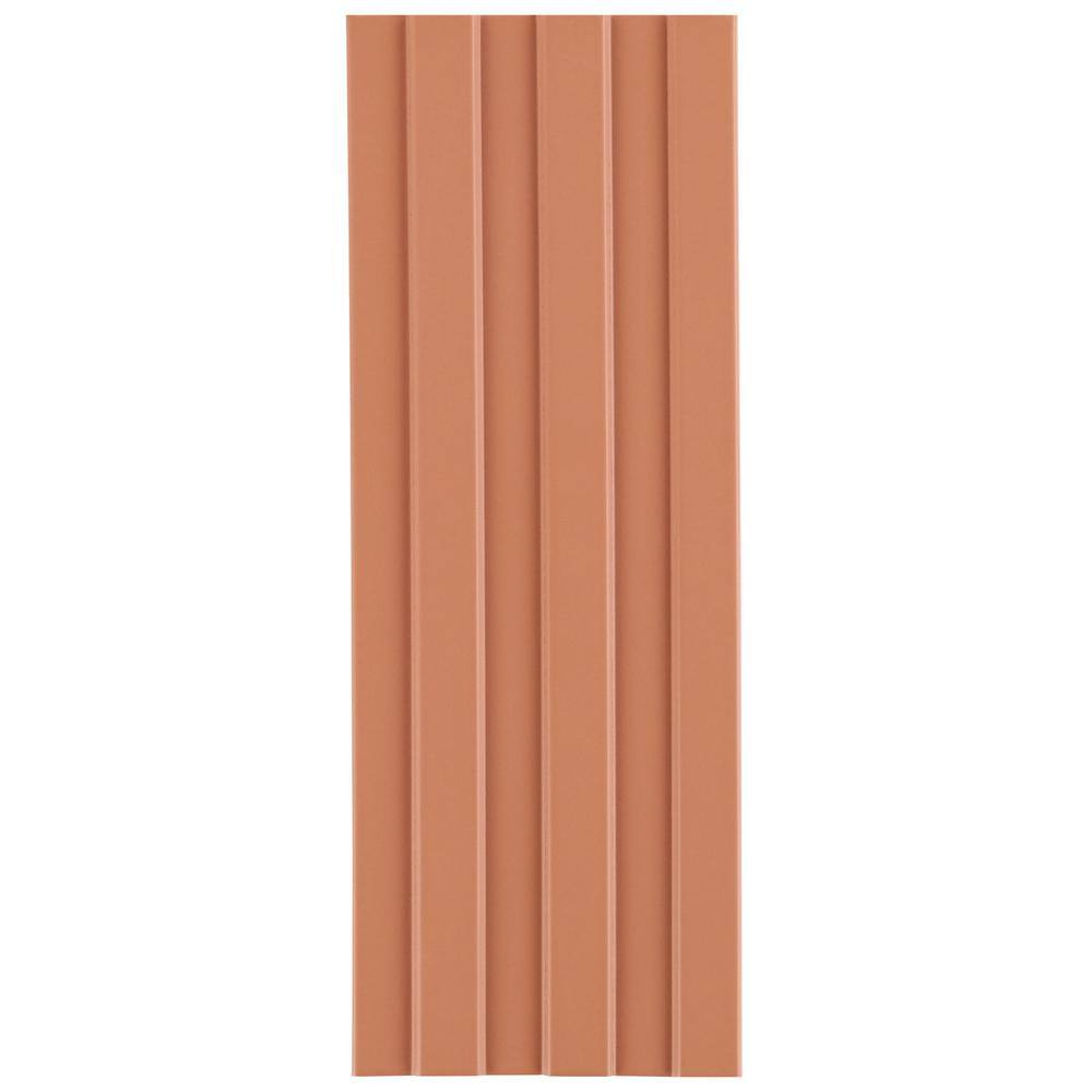 Ivy Hill Tile Veluto Terracotta 3 in. x 0.59 in. 3D Matte Porcelain ...