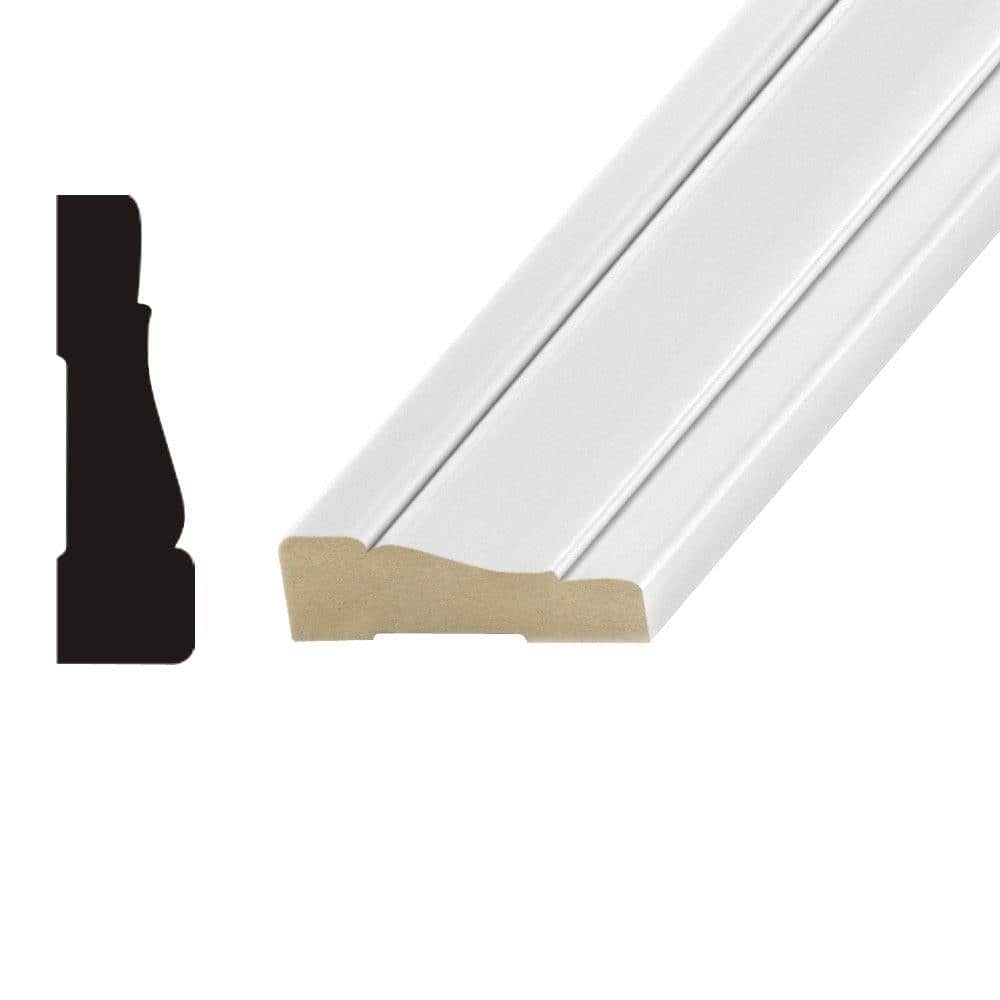Pro Pack LWM 356 5/8 in. x 2-1/4 in. x 14 ft. Primed MDF Casing (12 ...