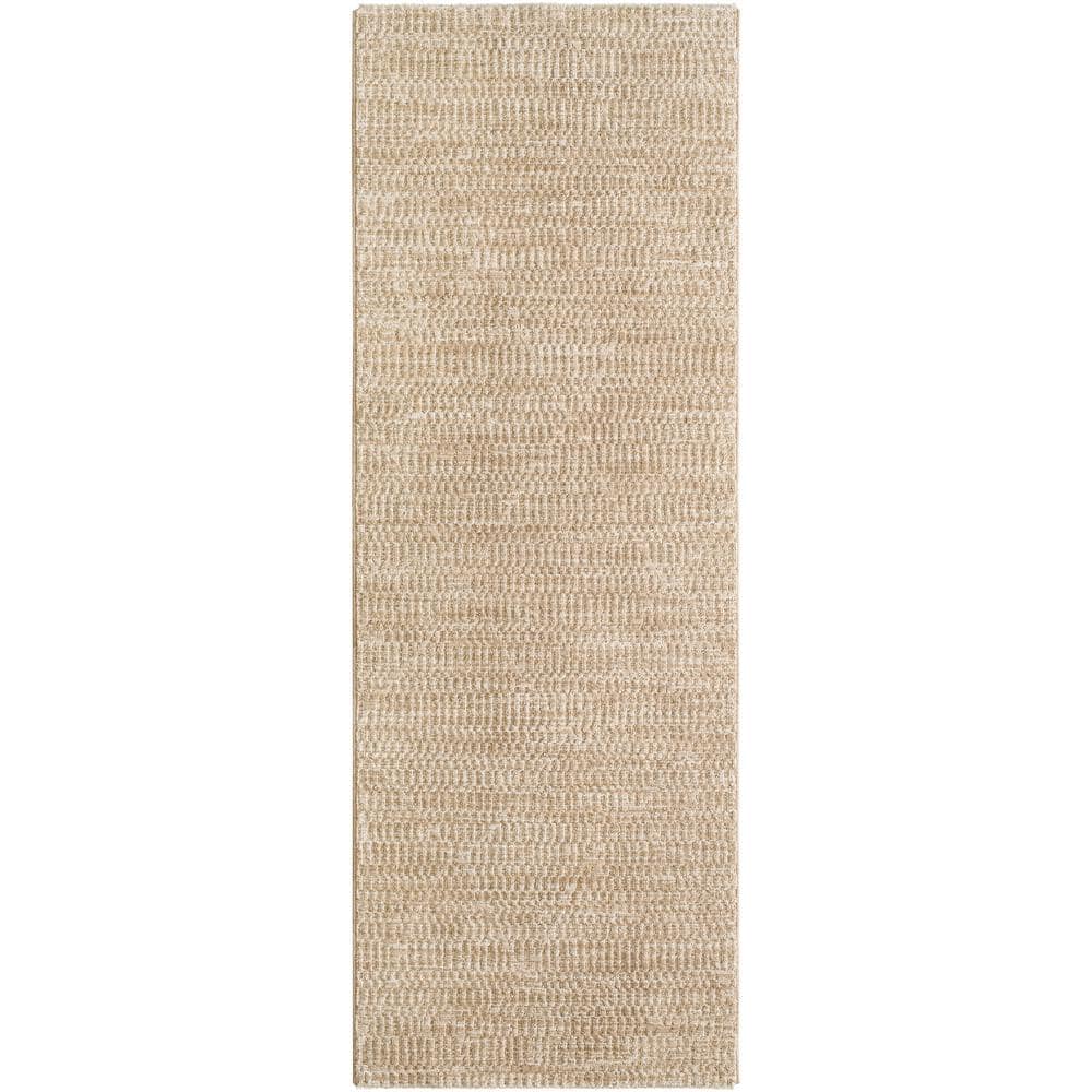 Livabliss Masterpiece Beige/Tan Traditional 2 ft. x 7 ft. Indoor Area ...