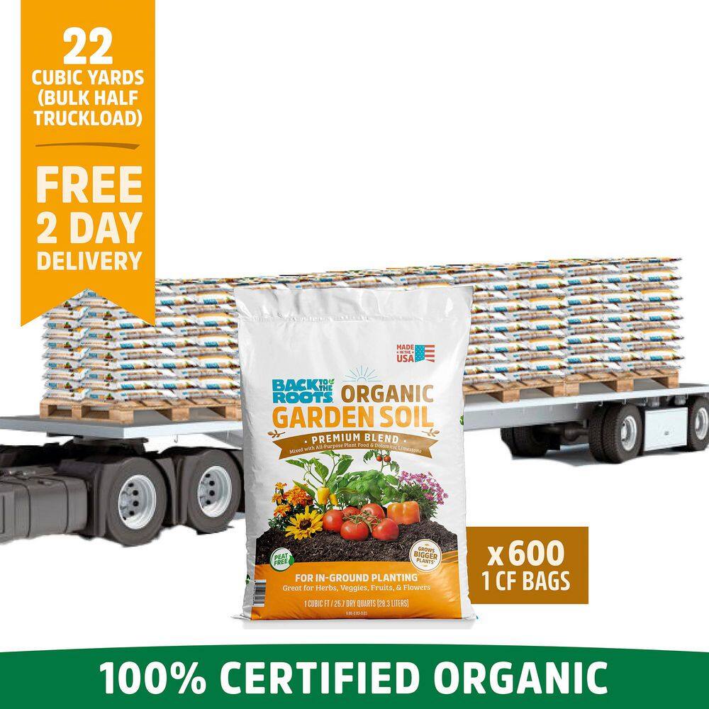 Reviews for Back to the Roots Organic Bulk Garden Soil Half Truckload ...