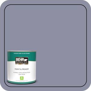 BEHR PREMIUM PLUS 8 oz. #S550-4 Camelot Satin Enamel Interior/Exterior ...