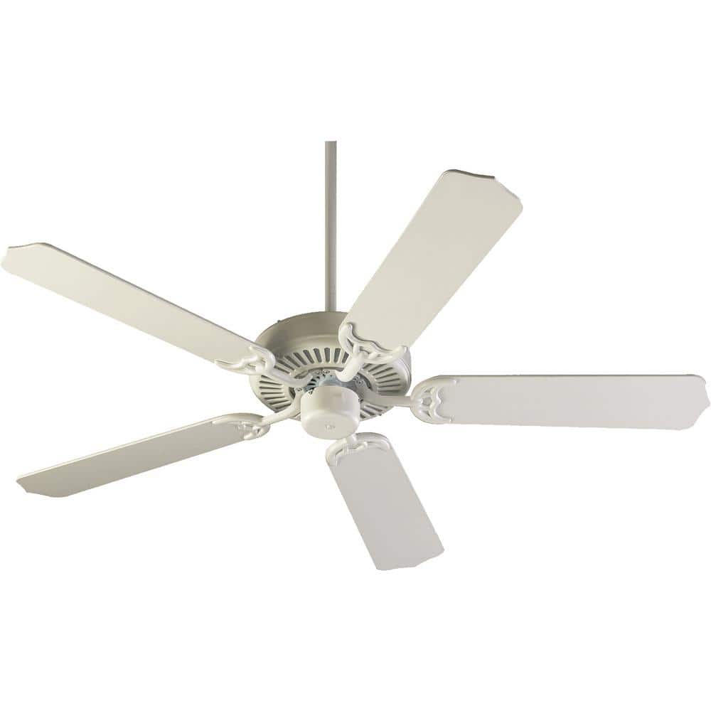 Quorum International Capri I 52 in. Indoor Studio White Ceiling Fan ...